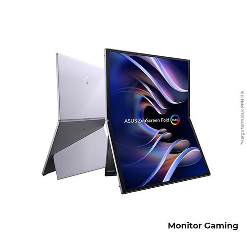 Promo ASUS ZenScreen Fold OLED MQ17QH Portable Monitor 17.3-inch QHD ...