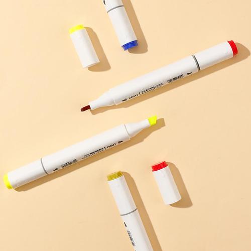 Jual DELI Sketch Marker/spidol anime/spidol warna ALCOHOL BASED INK ...