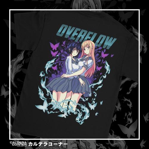 Jual Kaos Anime Overflow Ayane X Kotone Combed Karet - Kota Bandung ...