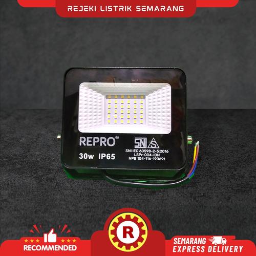 Jual LAMPU SOROT LED, FLOODLIGHT LED REPRO, LAMPU SOROT OUTDOOR 30W ...