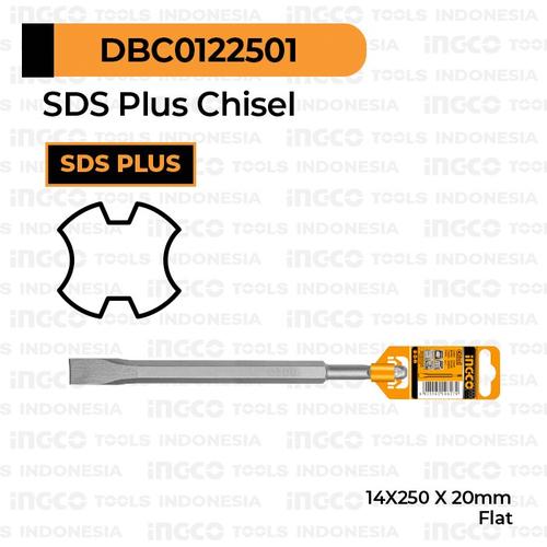 Jual SDS Plus Chisel Flat (20 mm) INGCO DBC0122501 Mata Bor Pahat Bobok ...