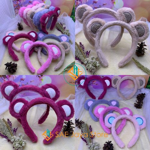 Jual BANDO KARAKTER TELINGA BERUANG COSPLAY KARAKTER LOTSO / BONDU BULU ...