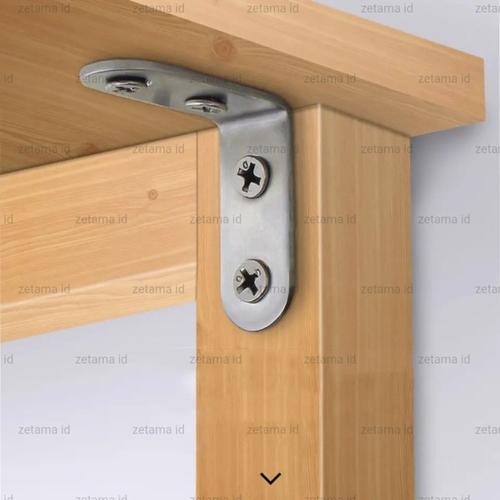 Jual Besi Siku Stainless Besi L Support Furniture Ambalan Rak Lemari ...