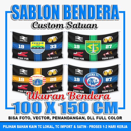Jual Sablon Bendera Ultras Logo Suporter Komunitas Custom Satuan ...