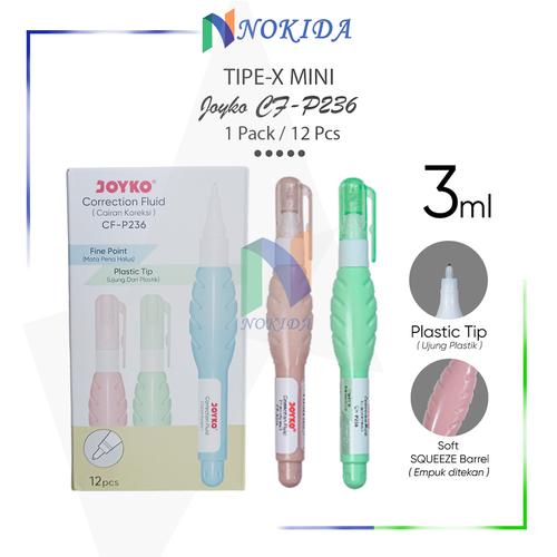 Jual Nokida Tipe X Joyko CF-P235 [12 Pcs] / Tipe X Bolpen Pulpen Pena 1 ...