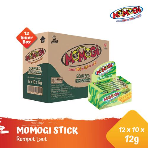 Promo Momogi Stick Rumput Laut 12gr (1 Karton @ 12 Box) - Kab. Bogor ...