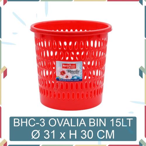 Promo MICTON Lion Star Basic Home BHC-3 Ovalia Bin 15 Liter Tempat ...