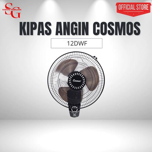 Jual KIPAS ANGIN DINDING COSMOS 12DWF WALL FAN 12 DWF GARANSI 5 TAHUN ...