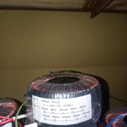 Jual trafo toroid dinat 5A CT 32v - 25v - -, - - Kab. Tulungagung ...