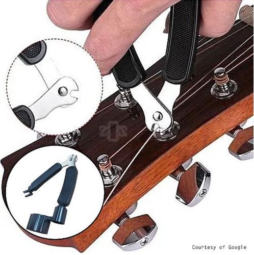 Jual Pro String Winder Cutter & Pin Puller 3 in 1 Tools Guitar Std ...