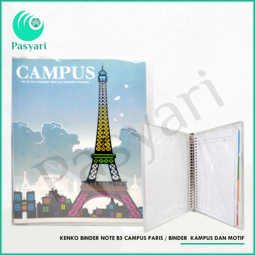 Jual "Kenko Binder Note B5 Campus Paris dan Fancy / Binder Kampus dan ...