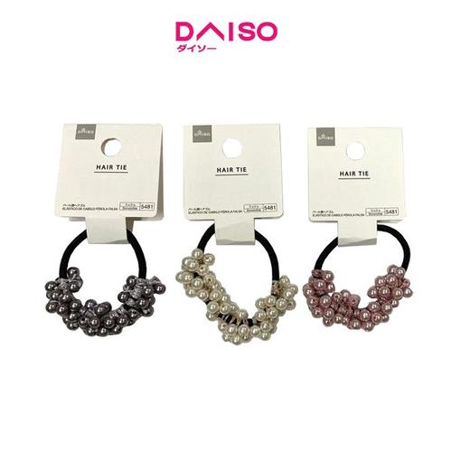Jual Daiso Imitation Pearl Hair Tie - Abu-abu - Jakarta Selatan - Daiso ...