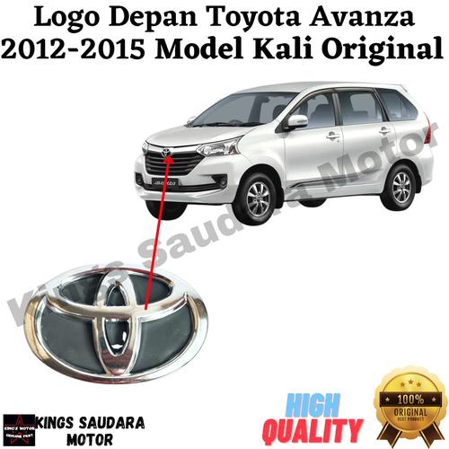 Promo Logo Depan Toyota Avanza 2012-2015 Model Kaki Original Car ...