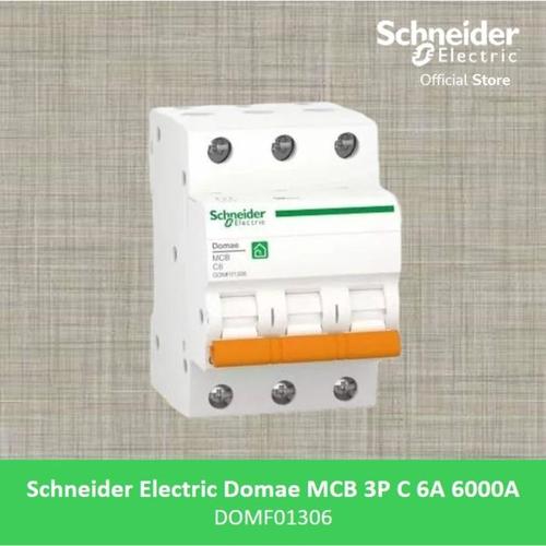 Promo Schneider Electric Domae MCB 3P C 6A 6000A - New Domae MCB 3P C 6A 6000A - Jakarta Pusat ...