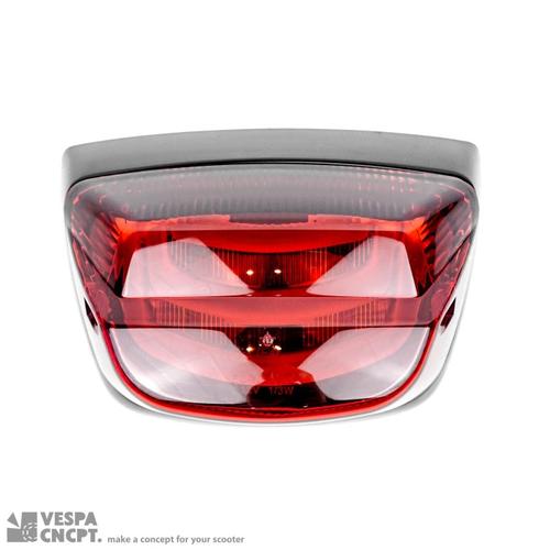 Jual POWER1 STOPLAMP LED RED LIST BLACK FOR VESPA S/LX/LXV - As picture ...