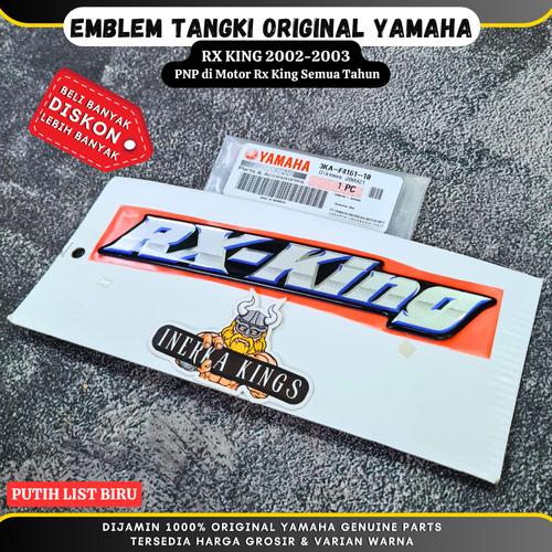 Jual Sticker Emblem Tangki Biru 2002 2003 Rx King RXK Original 3KA ...