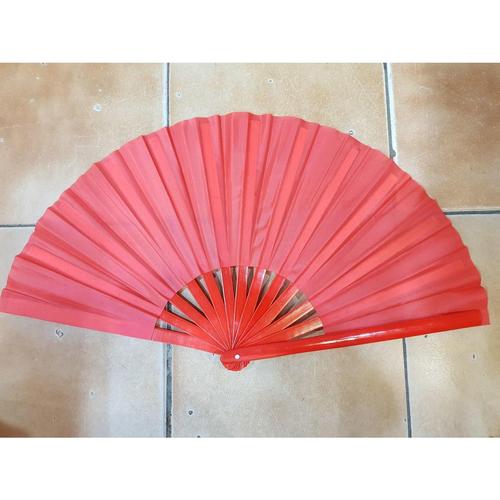 Jual Kipas Kayu Merah Kain Kuning Hijau Hitam Putih 30 Cm Polos Imlek ...