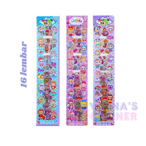Jual Stiker Labubu Murah Sticker Labubu Stiker Labubu Besar Stiker Lucu ...