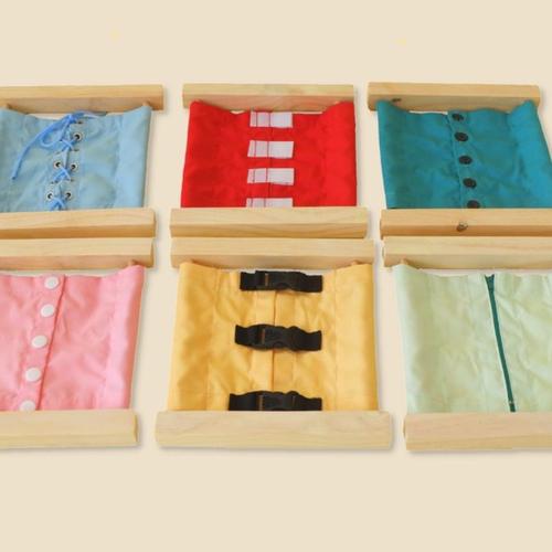 Jual Montessori Dressing Frame Permainan Anak - Kota Depok - R'two ...