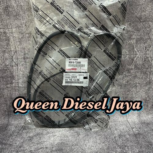 Jual Fan Belt V belt Toyota Innova Diesel Hilux Diesel Fortuner 2KD ...