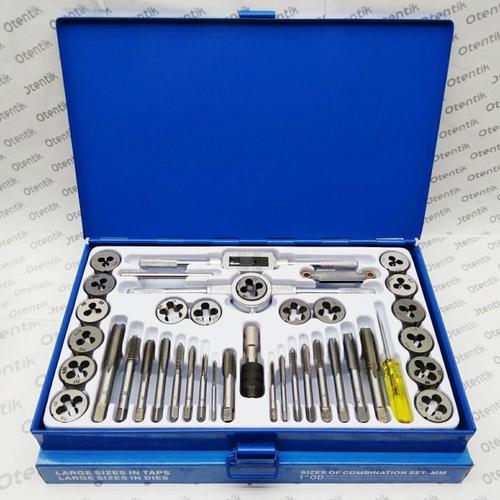 Jual TAP SENAI SET 40PCS BOX BESI - ALAT HAND TAP AND DIES SNAY 40 PCS ...