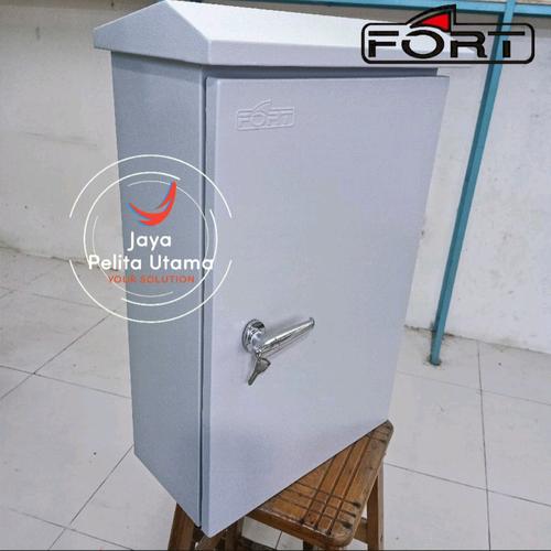 Jual box panel listrik FORT 60x40x20 metal outdoor full 1mm pabrikan ...