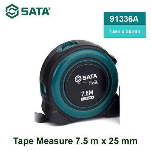 Promo Meteran 7.5 Meter x 25 mm Sata 91336A Tape Measure 7.5m x 25mm ...
