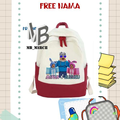 Promo [ FREE NAMA ] TAS RANSEL BACKPACK ANAK SEKOLAH MOTIF KARAKTER ...