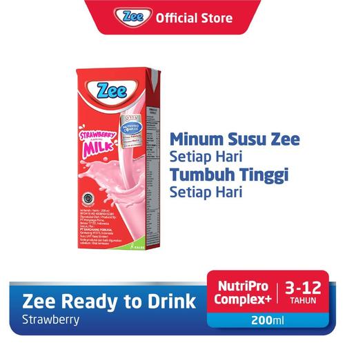 Promo Zee UHT Strawberry Milk Shake 200ml - Kota Tangerang - Susu Zee ...