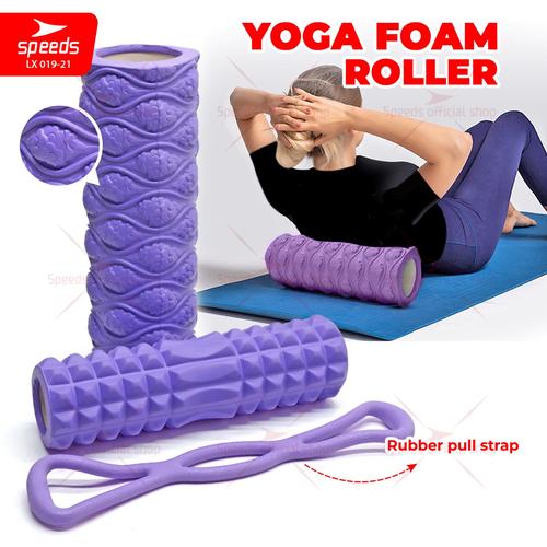 Promo SPEEDS Yoga Roller Foam Set EVA Foam Roller Alat Massage Portable ...