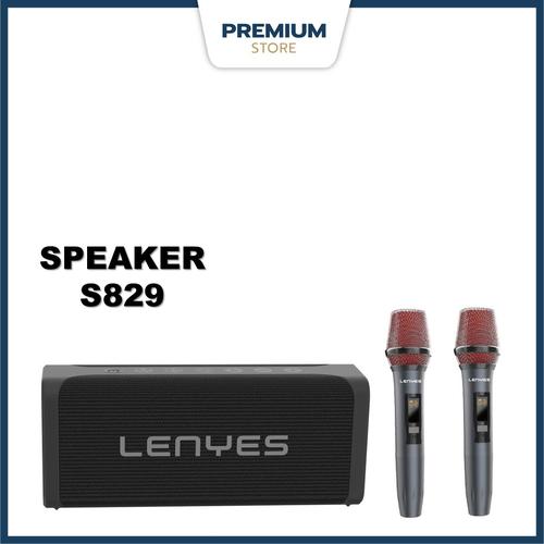 Jual Speaker bluetooth S829 80W LENYES Portable KTV Wireless Speaker ...