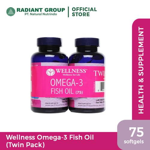Promo Wellness Omega-3 Fish Oil [75 Softgels] - Banded - Jakarta Barat ...