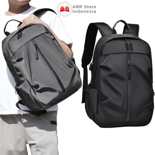 Promo Tas Ransel Waterproof Unisex Backpack Tas Punggung Sekolah Pria ...