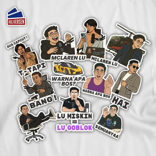Jual Sticker Akademi Crypto - Stiker Meme Timothy Ronald - Pack 1 - Kab ...