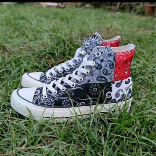 Jual Sepatu Casual 70s High Motif Batik Berkualitas Premium untuk Pria ...