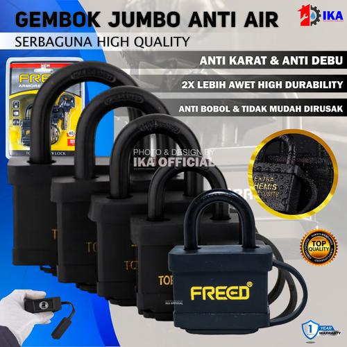Promo GEMBOK ANTI HUJAN 40 50 60 MM GEMBOK RUMAH ANTI MALING / GEMBOK ...