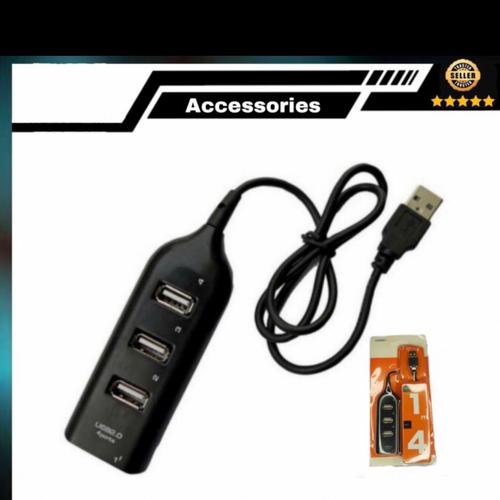 Jual USB Hub 2.0 4 lubang with tanpa on/off 7 Port Cabang Multi Banyak ...