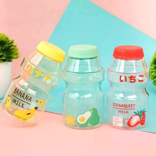 Jual B ( B44 ) BOTOL MINUM YAKULT ANAK ALA KOREA / BOTOL SUSU KOREA 480ML - Yakult hijau, B44 ...