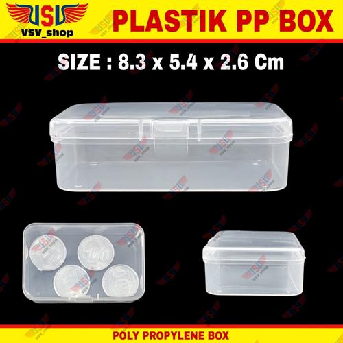 Jual Kotak Plastik Bening Kecil Box Plastik PP Box organizer Plastic ...