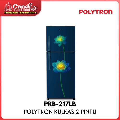 Promo POLYTRON Kulkas 2 Pintu Kapasitas 210 Liter PRB-217LB - BLUE ...