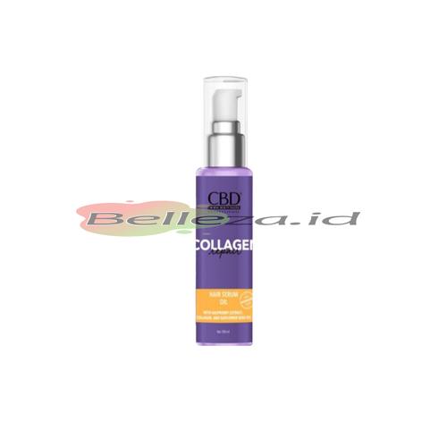 Promo Cbd Collagen Booster Hair Serum Oil / Serum Rambut 100ml Kering ...