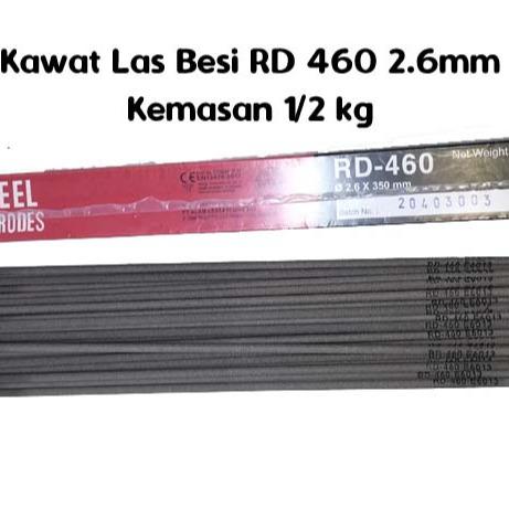 Jual Kawat Las Besi 2.6mm Kawat Las Nikko Steel RD460 Kawat Las RD-460 ...