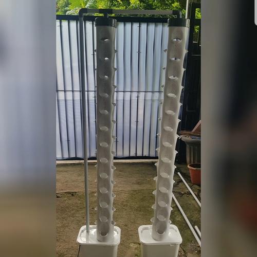 Jual Paket Set 2 Tower Pipa Hidroponik Vertikal Vertikultur Tanaman 80 ...