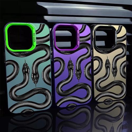 Promo Casing HP Premium Matte Hard Casing HP CASE BLACK SNAKE FOR ALL ...