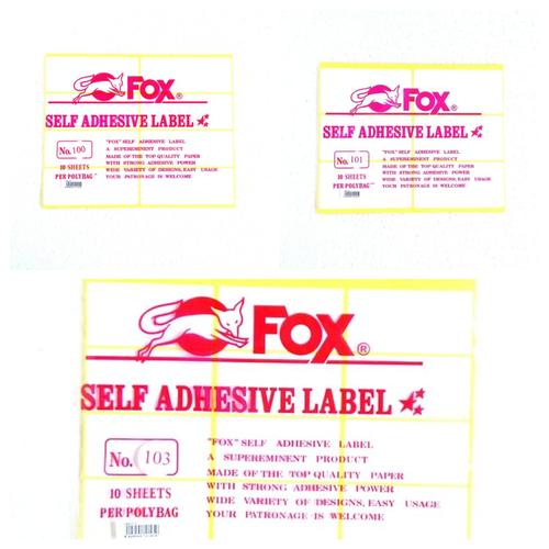 Jual Label Fox 103 Label Nama Label Undangan Label Fox 110 Label 103 ...