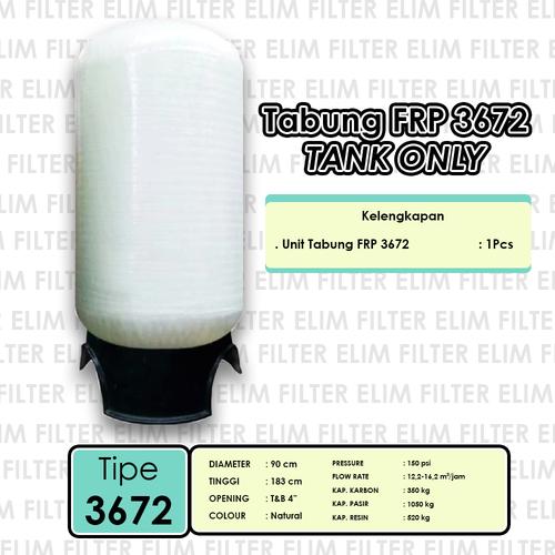 Jual Tabung Filter Air FRP 3672 - Tank Only - Kota Surabaya - ELIM ...