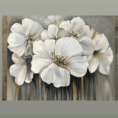 Jual Hiasan dinding murah bunga plus bingkai real pict ukuran 65*45 ...