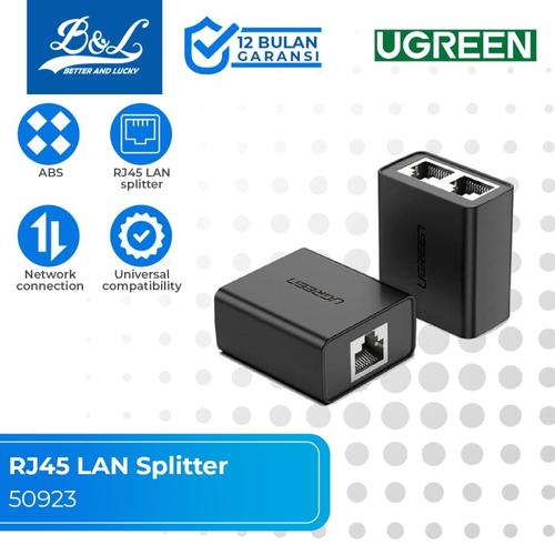 Jual UGREEN 2pcs RJ45 LAN Ethernet Splitter Adapter 50923 - Warna ...