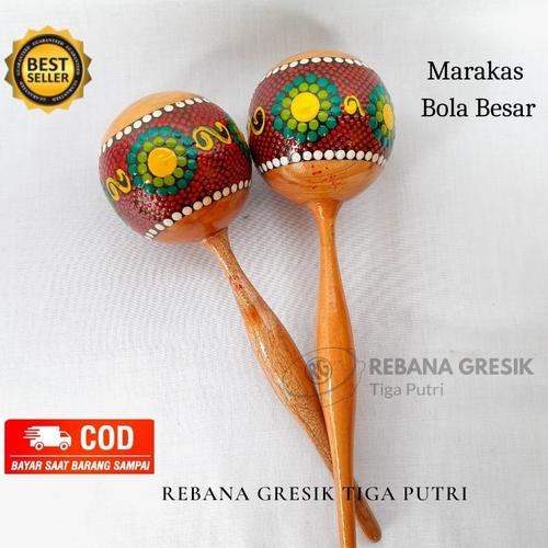 Promo Alat Musik Tradisional Marakas Pasir Canting Kecil Shacker ...