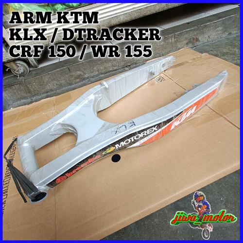 Jual swing arm model KTM 66cm CRF KLX DTRACKER WR155 bahan besi - WR ...
